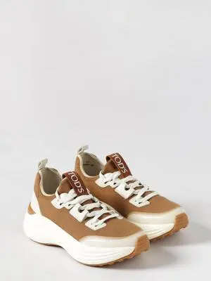 TOD'S Lace-up Sneakers - Brown