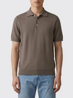 Brunello Cucinelli Polo Shirt Men Hazel