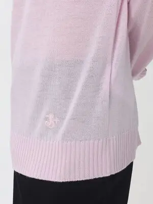 JIL SANDER Crew Neck Sweater - Pink