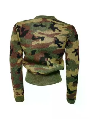 Miu Miu Camouflage-pattern Sweater