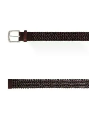 SLOWEAR Braided Leather Belt