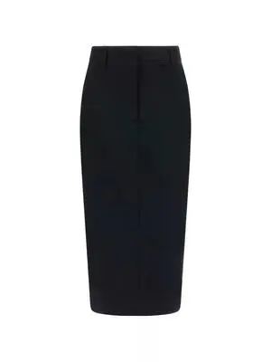 THELATEST Donna Midi Skirt - Black