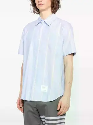 Thom Browne Striped Short-sleeve Shirt