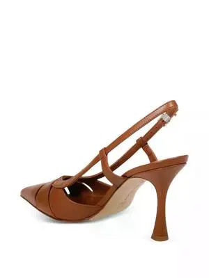 SERGIO LEVANTESI Cutout Pointed Pumps