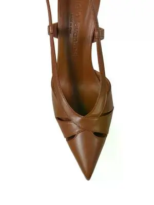 SERGIO LEVANTESI Cutout Pointed Pumps