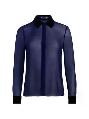 Alice + Olivia Willa Shirt - Blue