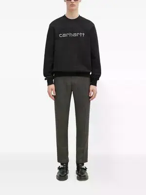 Paul Smith Check Pattern Trousers With Elastic Waist