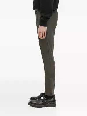 Paul Smith Check Pattern Trousers With Elastic Waist