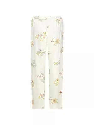 PIP STUDIO Floral Print Drawstring Trousers
