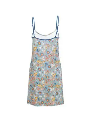 PIP STUDIO Floral-print Nightdress - Blue