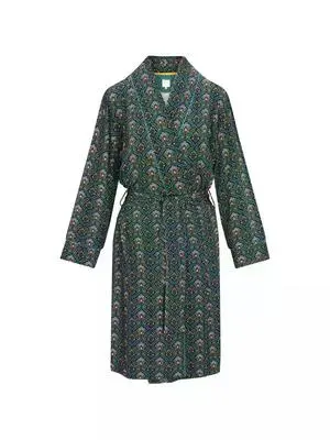 PIP STUDIO Floral-print Robe - Green
