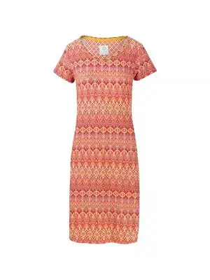 PIP STUDIO Printed Short-sleeve Nightdress - Red