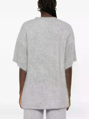 Nanushka Short-sleeve Cashmere Knitted T-shirt