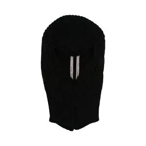 Rick Owens Wool Balaclava - Black
