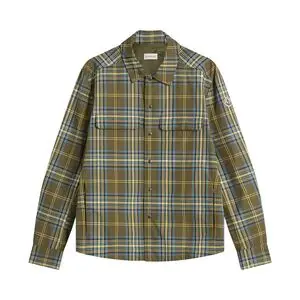 Moncler Plaid Button Down Shirt