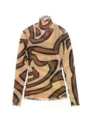 Emilio Pucci High Neck Tops