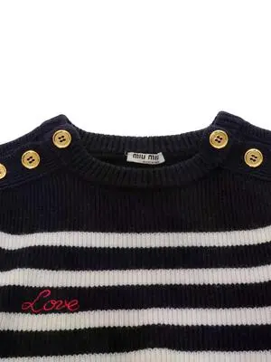 Miu Miu Striped Sweater