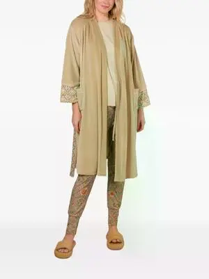 PIP STUDIO Patterned-trim Robe