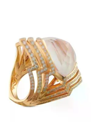 Stephen Webster Opal And Diamond -tone Ring