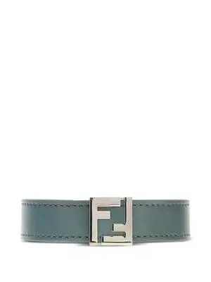 Fendi Logo-detail Bracelet - Silver