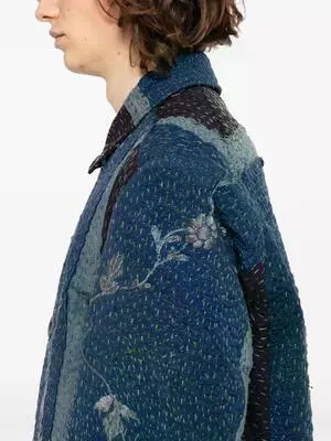 By Walid Silk Duster Coat