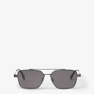 Fendi Metal Pilot Sunglasses