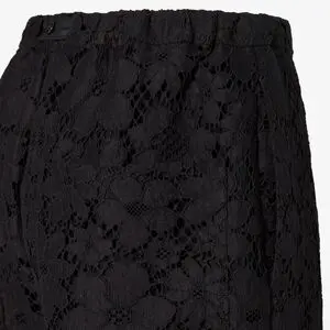 Fendi Lace Trousers With Removable Culottes