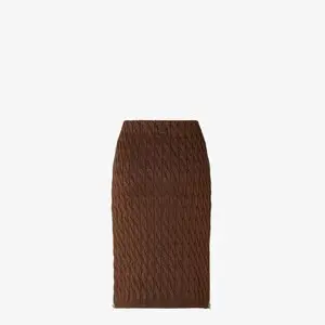 Fendi Midi Skirt - Brown