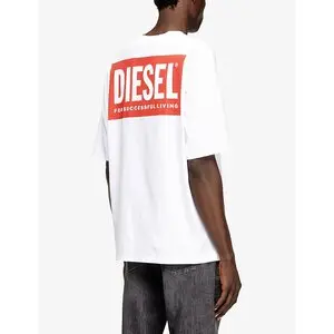 DIESEL® T-boxt Bisk Brand-print Cotton-jersey T-shirt - 100