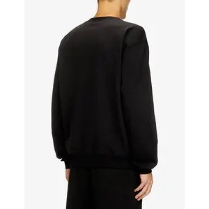 DIESEL® Cotton-jersey Crewneck Sweatshirt