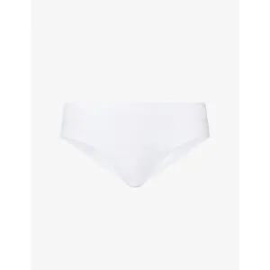 Hanro Invisible High-rise Stretch-cotton Briefs - White