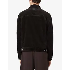 ALLSAINTS Korey Zip-up Suede Jacket