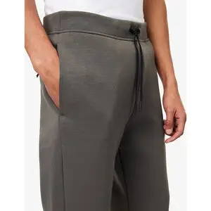 On Focus Tech Cott-jersey Jogging Bottoms - Shadow