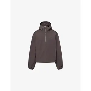 ADANOLA Trail Hooded Stretch-woven Jacket