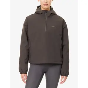 ADANOLA Trail Hooded Stretch-woven Jacket