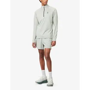 On Performance Mid-rise Stretch-woven Shorts