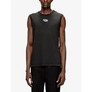 DIESEL® T-bisco-od Sleeveless Cotton-jersey Top - 900