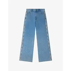Sandro Embellished Jeans For Women