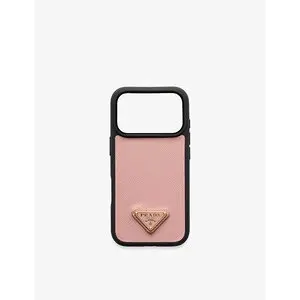 Prada Saffiano Leather Case For Iphone 17 Pro - Pink
