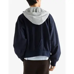 Prada Hooded Wool Jacket