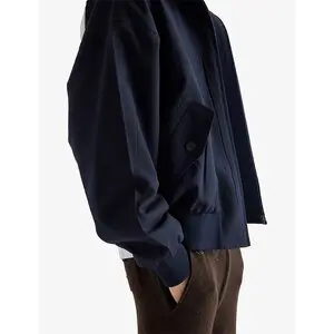 Prada Hooded Wool Jacket