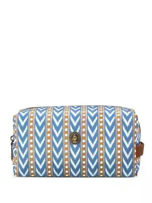 PIP STUDIO Patterned Makeup Bag - Blue