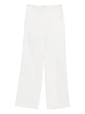 VIA MASINI 80 Ribbed Wide Leg Trousers