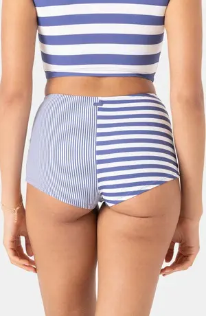 Roxy Striped Bikini Bottom