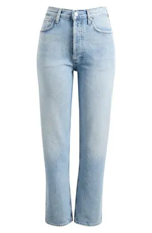 AGOLDE 90s Pinch Waist High-rise Straight Leg Jeans