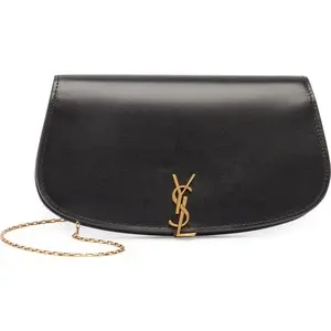 Saint Laurent Mini Voltaire Leather Shoulder Bag