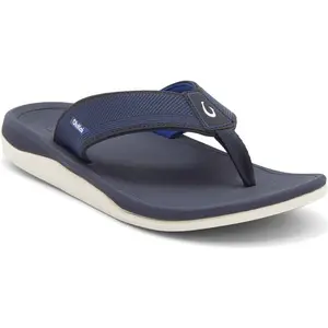 Olukai Ahi Kai Flip Flop - Trench Blue/trench Blue