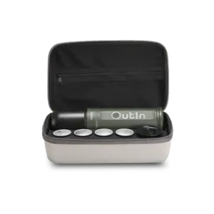 OUTIN Nano Portable Electric Espresso Machine Travel Kit - Forest Green