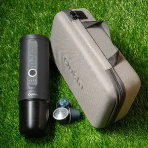 OUTIN Nano Portable Electric Espresso Machine Travel Kit - Space Grey