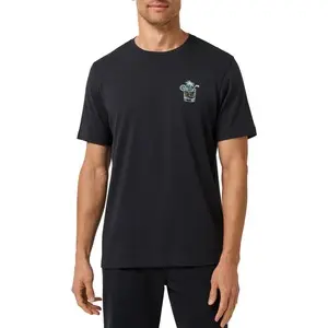 Travis Mathew Beverage Cart Graphic T-shirt - Black